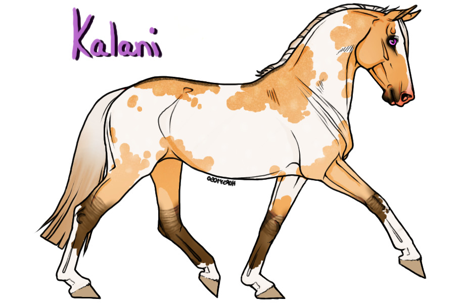 View topic - color in of kalani - Chicken Smoothie
