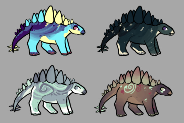 View topic - 4/4 dinosaur adoptables - Chicken Smoothie