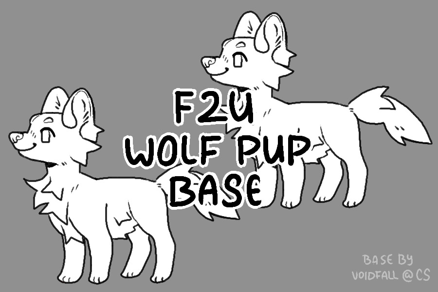 View topic - F2U wolf pup base - Chicken Smoothie